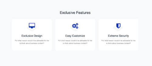 Bootstrap 5 Services Section Design Example