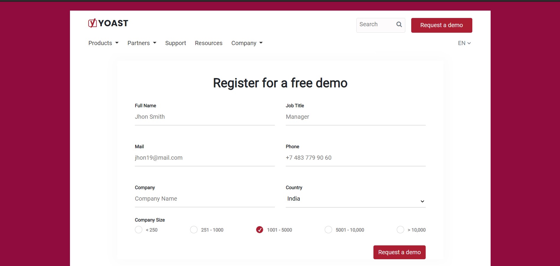 Bootstrap 5 Glowing register form Example Bootstrap 5 Glowing register form Example