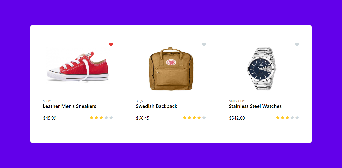 ecommerce Snippets Examples