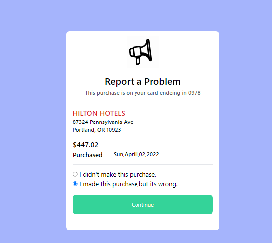 card Snippets Examples - page #8