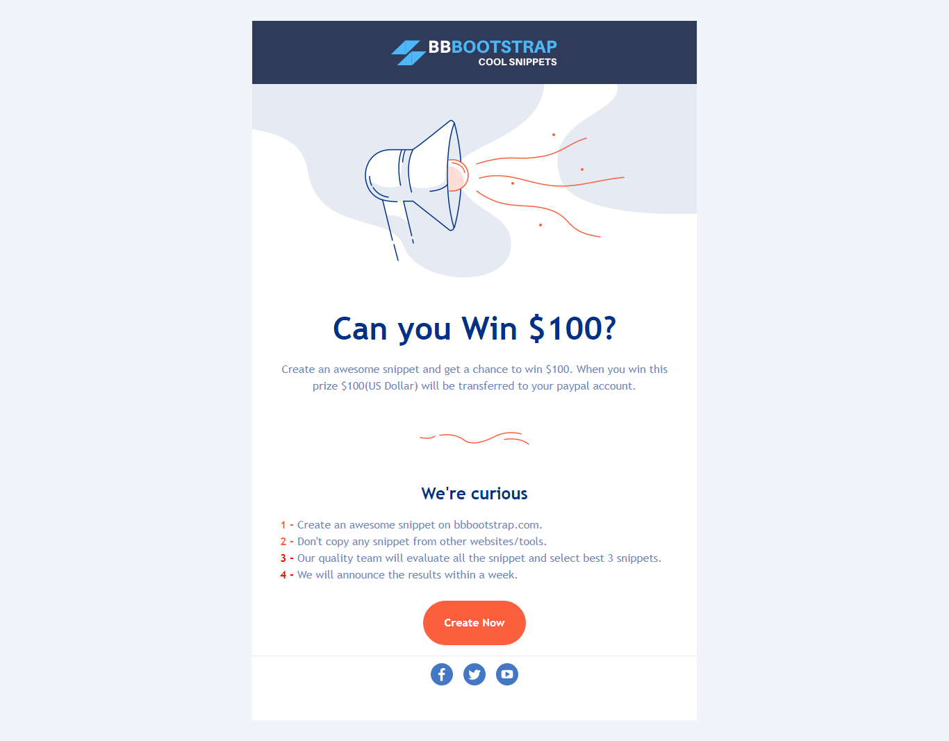 Bootstrap 4 Confirm account email template Example Bootstrap 4 Confirm account email template Example