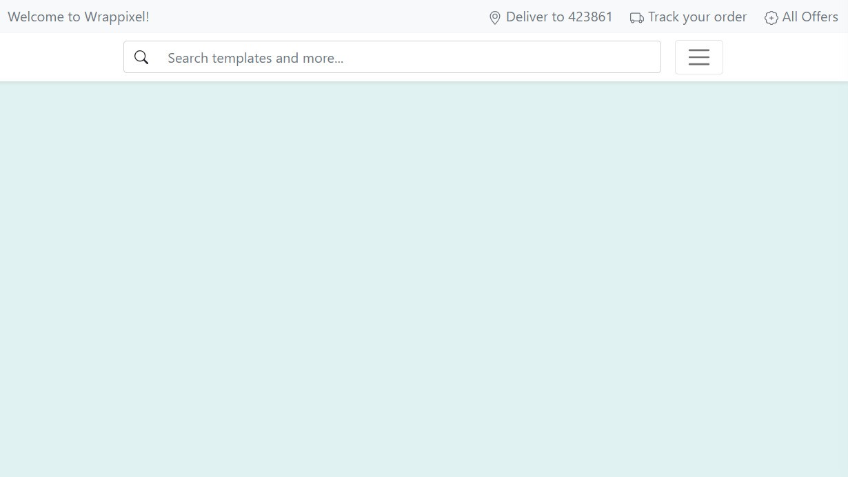 Pure CSS hero-section Example Pure CSS hero-section Example