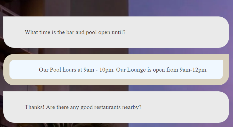 chat Snippets Examples