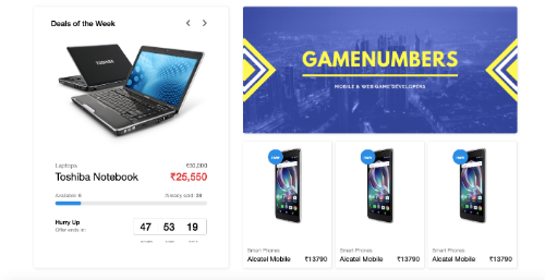 Bootstrap 4 Ecommerce shopping cart Example Bootstrap 4 Ecommerce shopping cart Example