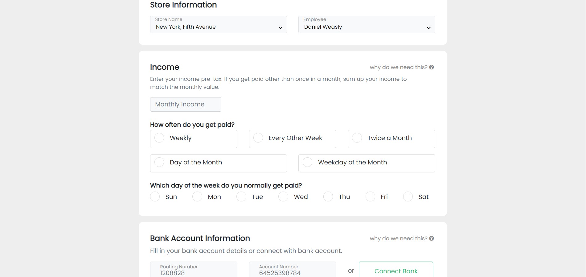 feedback-form Snippets Examples