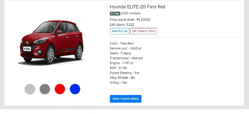 Bootstrap 4 eCommerce category product list page Example