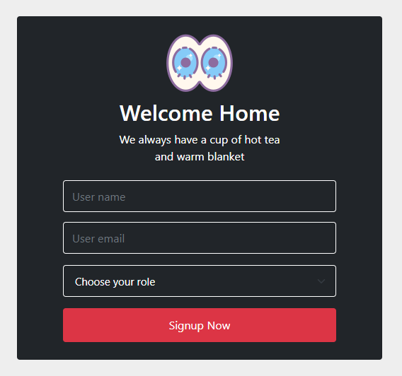 signup Snippets Examples