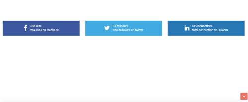 Bootstrap 4 Social Profile with social icons on hover effect Example
