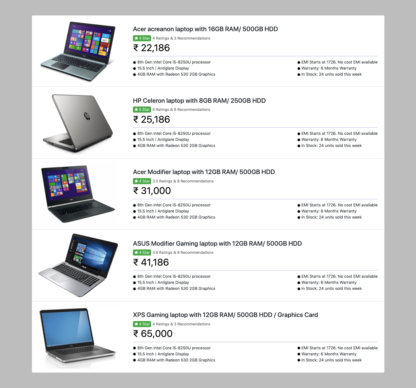 ecommerce Snippets Examples ecommerce Snippets Examples