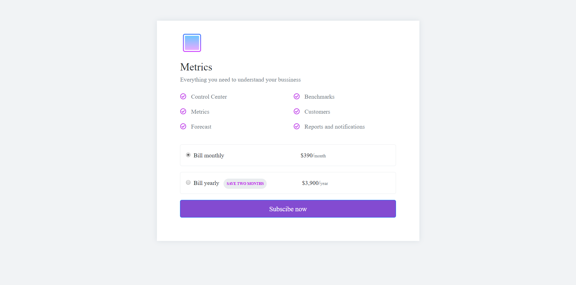 card Snippets Examples - page #2