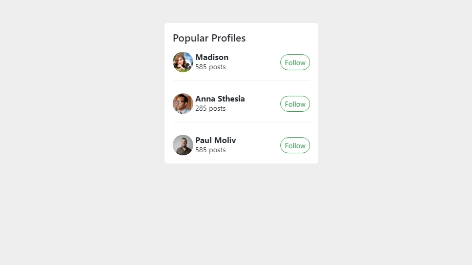 Bootstrap 4 Job Card sidebar Example