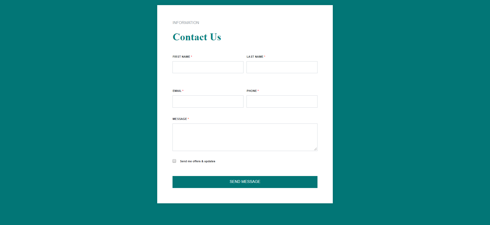 Bootstrap 5 delivery address template with gradient color Example