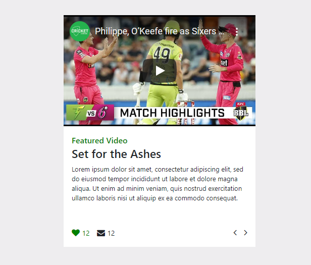 Bootstrap 5 vertical scrolling news ticker Example