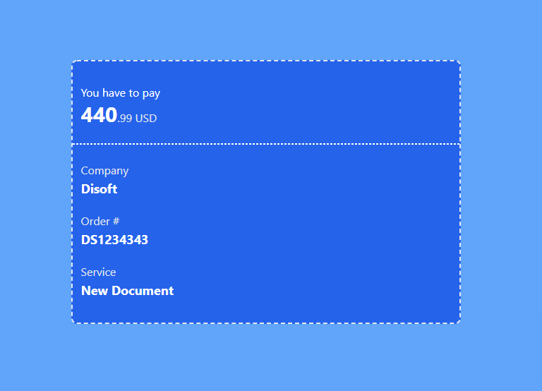 Bootstrap 5 simple invoice template Example