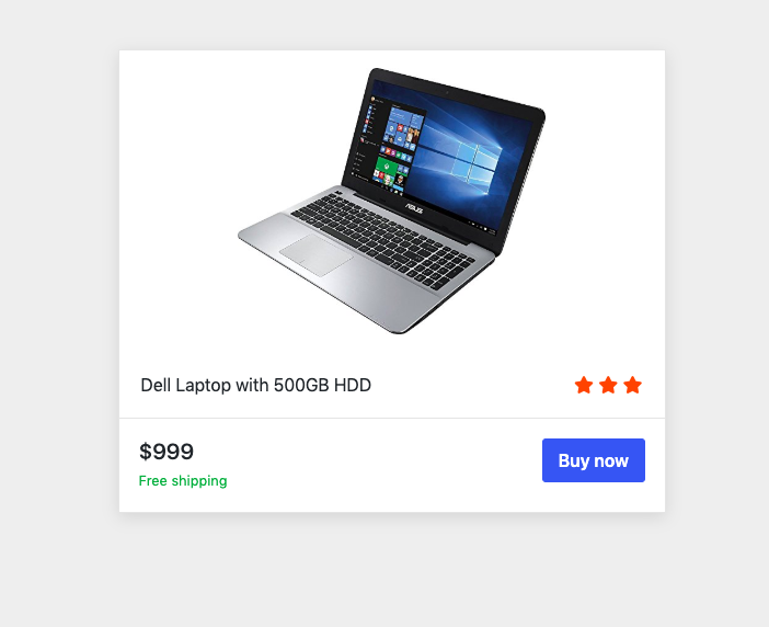 card Snippets Examples