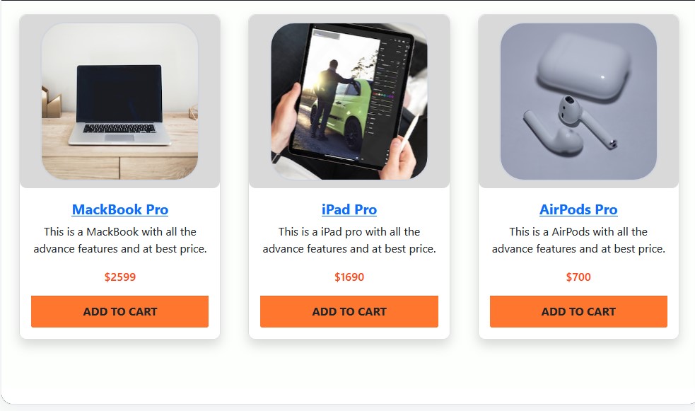 Bootstrap 5 shopping e-commerce multi form with product details Example