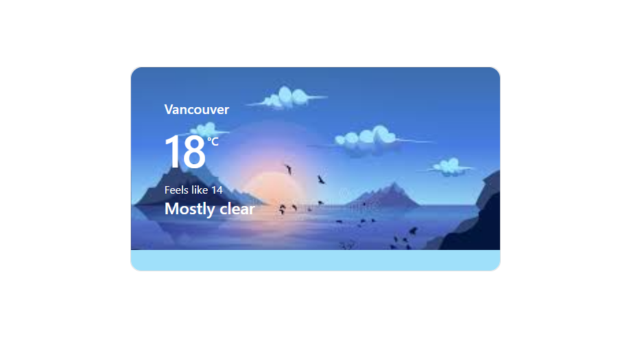 weather Snippets Examples