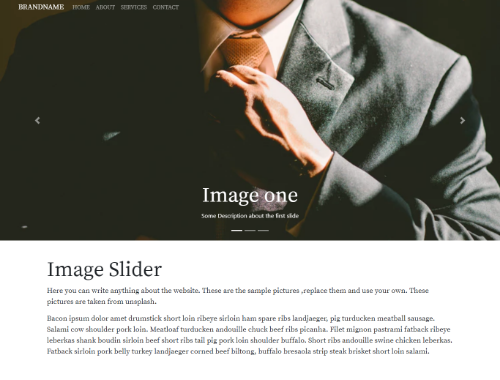 Bootstrap 4 E Commerce Menu Header Using Html Css Example