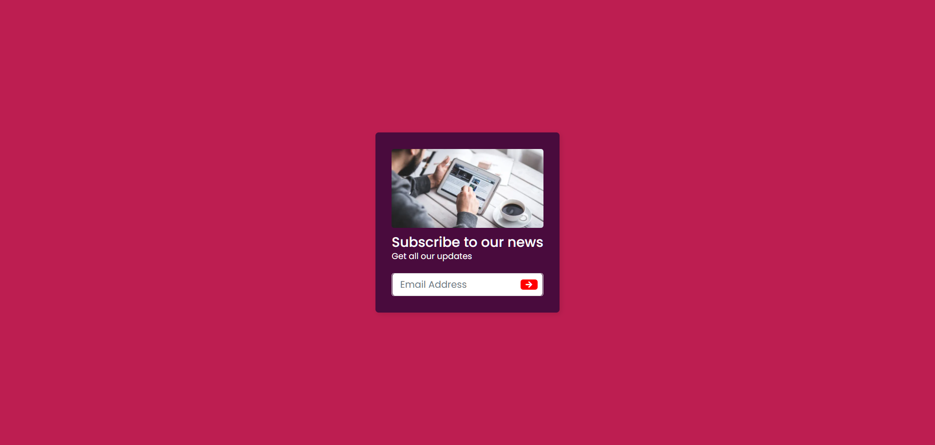 Tailwind Css Subscribe Now Input Field Example 6739