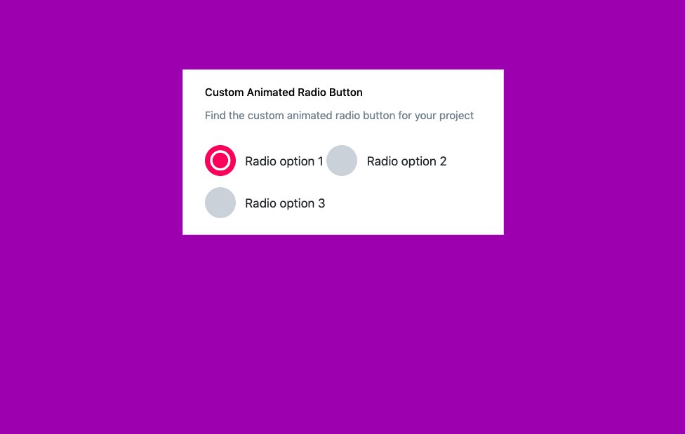 Bootstrap 5 Multiple Choice With Custom Radio Buttons Example