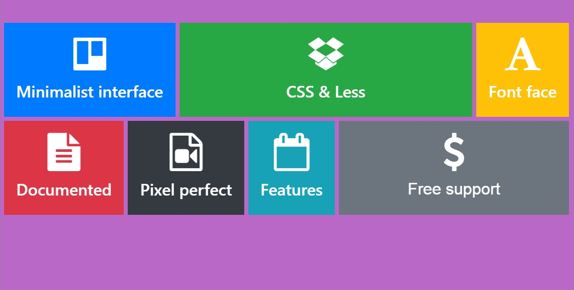 Bootstrap 5 Services Section Design Example