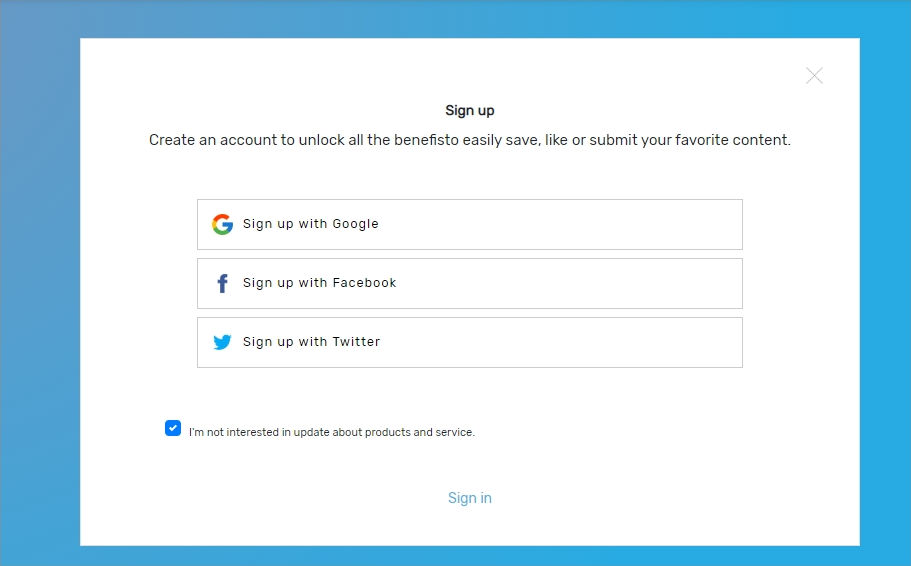 login Snippets Examples