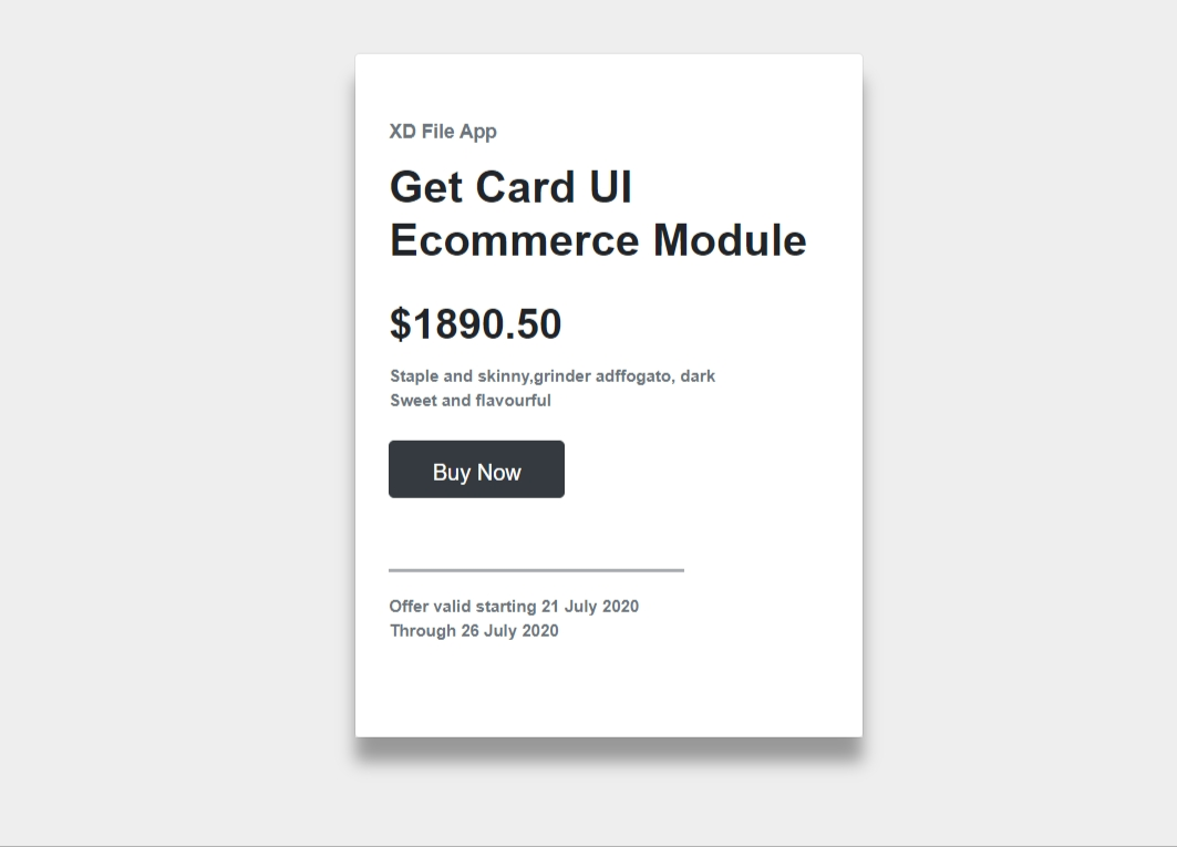 card Snippets Examples - page #2