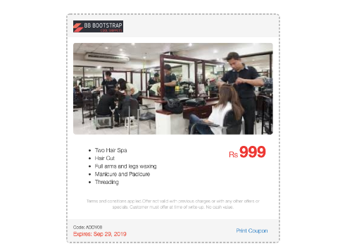 Bootstrap 5 Email Template for account activation Example