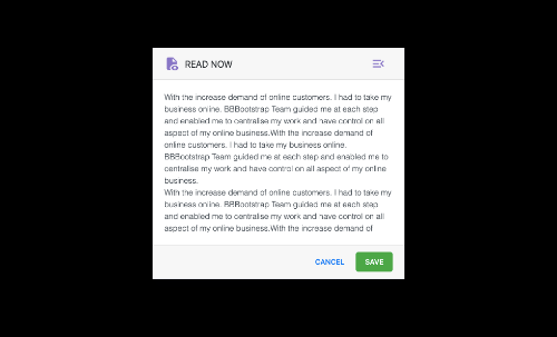 Bootstrap 4 our client section with logo Example