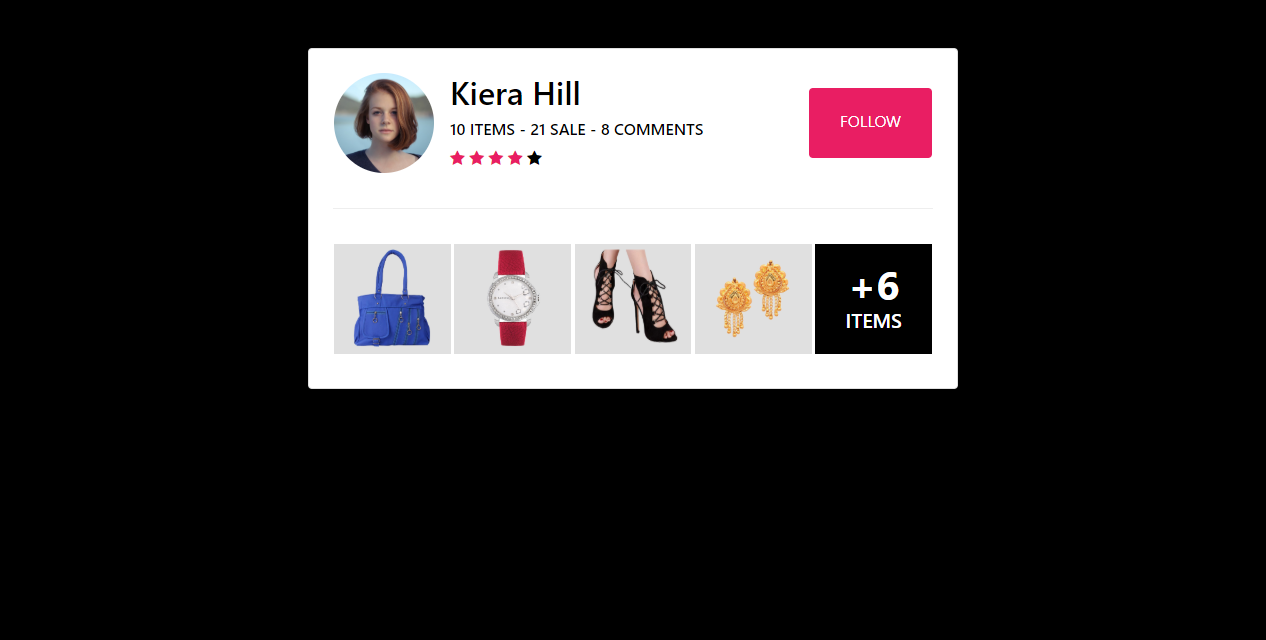 Bootstrap 5 user profile with account information Example