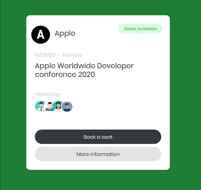 card Snippets Examples - page #2