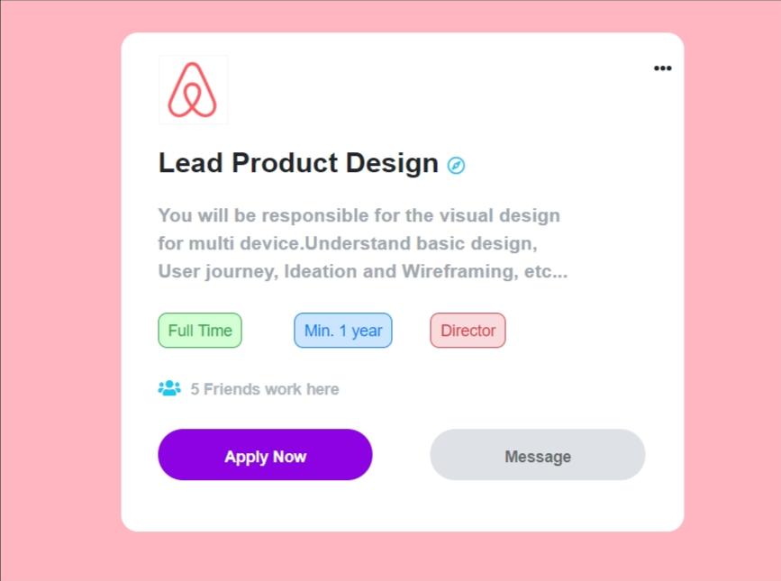 card Snippets Examples - page #2